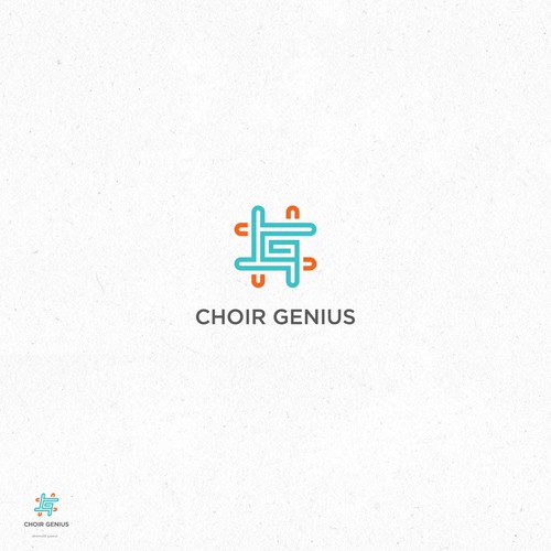 Create a totally wearable logo for choir genius | Logo design contest
