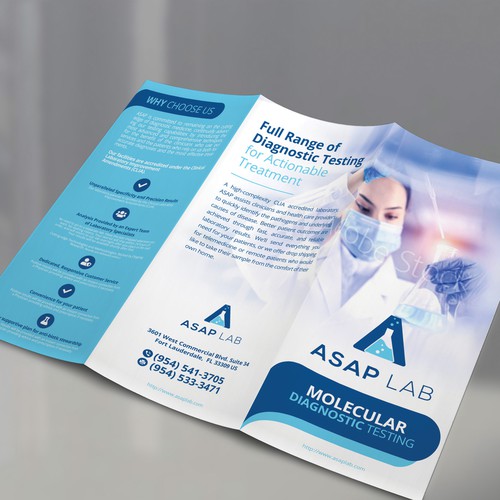 ASAP Lab Molecular Brochure | Brochure contest