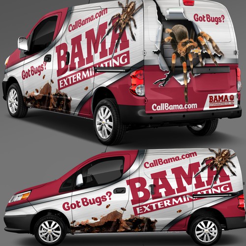 Vehicle Wrap - Pest Control | Car, truck or van wrap contest