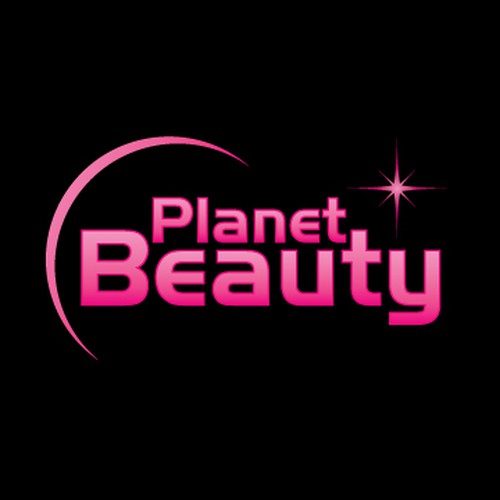 Planet Beauty Logo Cosmetics Makeup Beauty Store Hi Res Stock