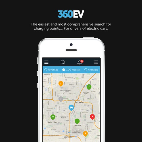 Create the new Waze app for Electric Car Drivers! | App design contest