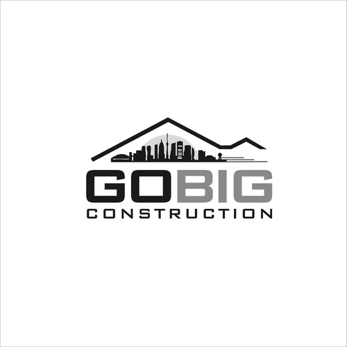 Logo for construction company in Toronto- Go Big Construction. | Logo ...