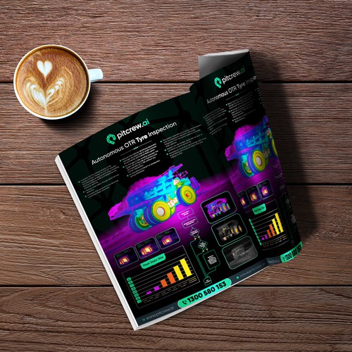 Designs | Single page print ad for mining technology product | Postcard ...