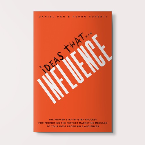 Designs | "Ideas That Influence" Book Cover | Book cover contest