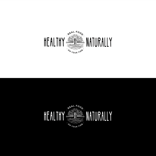 Create a badass vintage/rustic/modern logo for Healthy, Naturally - a ...