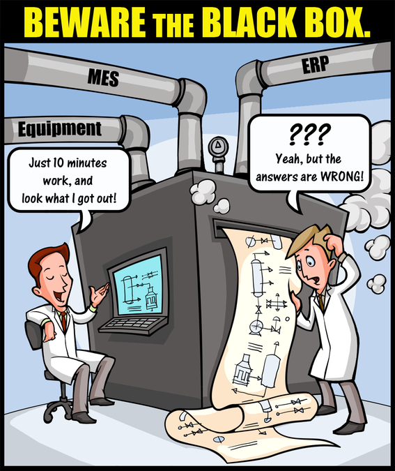 Simple Colored Cartoon: “BEWARE THE BLACK BOX” | Other art or ...