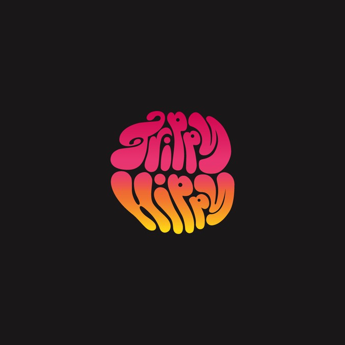 Create a trippy drippy logo for Trippy Hippy website. | Logo & social ...