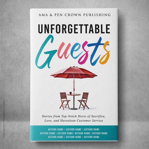 Designs | Design a bestselling book cover for Stories from Hospitality ...