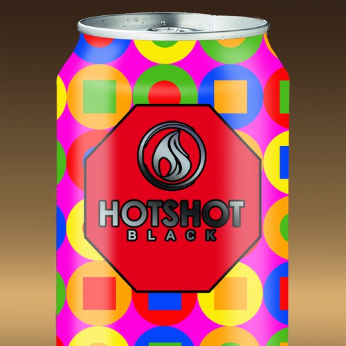 Hotshot - Product Labels for Hot New Drink | Product label contest