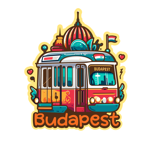 Designs | Budapest Sticker contest for the coolest Luggage stickers ...