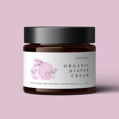 Designs | Organic Baby Diaper Cream Label | Product label contest