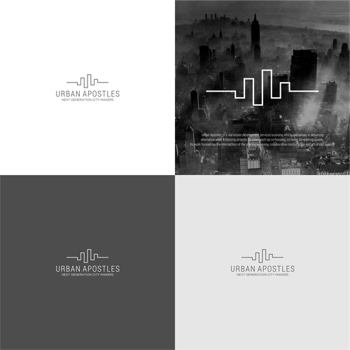 urban apostles: create a minimal logo & secular brand identity | Logo ...
