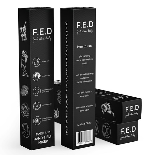 Unique, Modern & Fun kitchen brand packaging | Product packaging contest