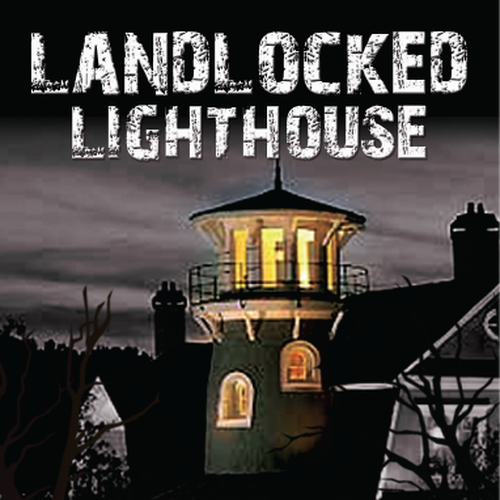 Horror Novel Cover: Landlocked Lighthouse | Book cover contest