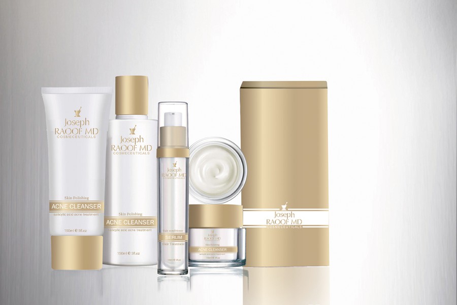 skin care line label / branding for dermatologist | Print or packaging ...