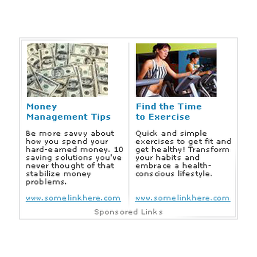 Basic & simple template for 2 ads in 1 300x250 image | Other Graphic ...