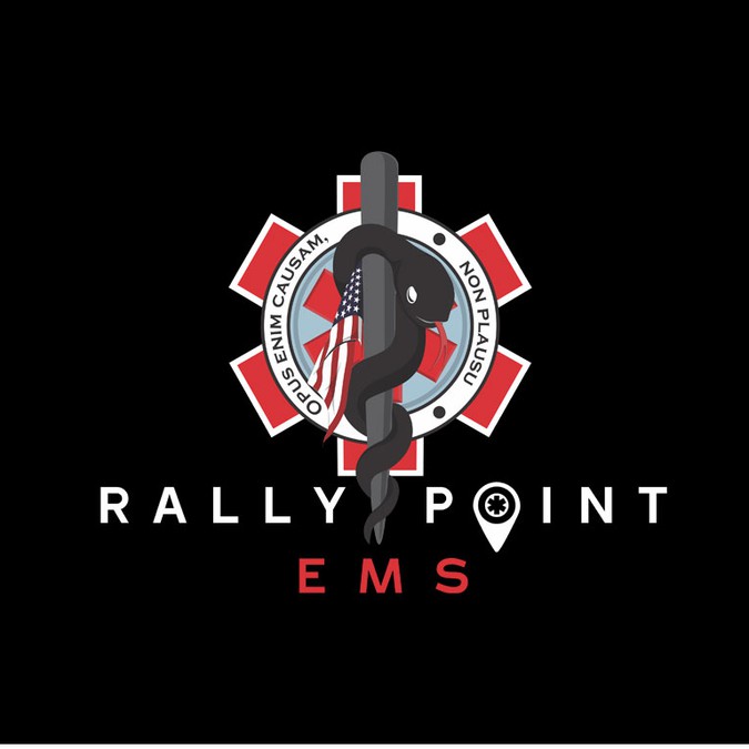 Emergency Medical Services EMT / Paramedic Training Logo | Logo design ...