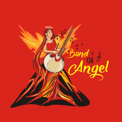 Logo for music band 'Band of Angels' | Logo design contest
