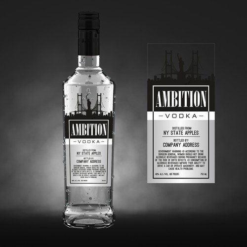 Create NYC's Newest Craft Vodka bottle label- guaranteed design payout ...