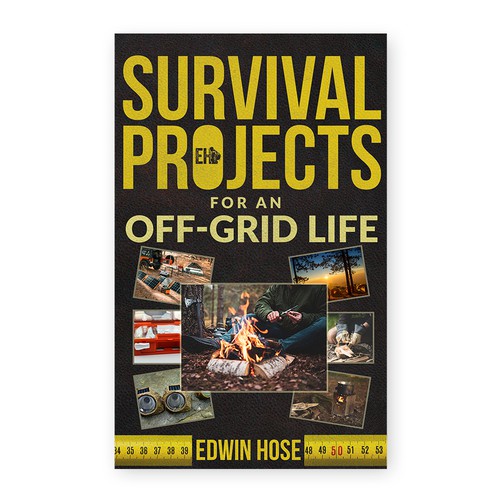Designs | Survival Projects book cover | Book cover contest