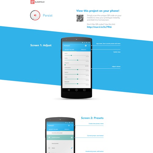 Create a beautiful design for a volume control app | App design contest