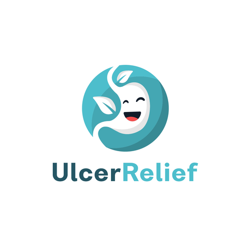 Designs | We need a powerful logo for all-natural Ulcer Relief! | Logo ...