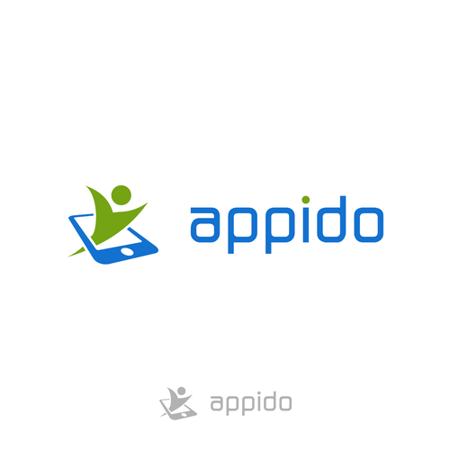 Appido - Logo for a startup company focus on app and software ...