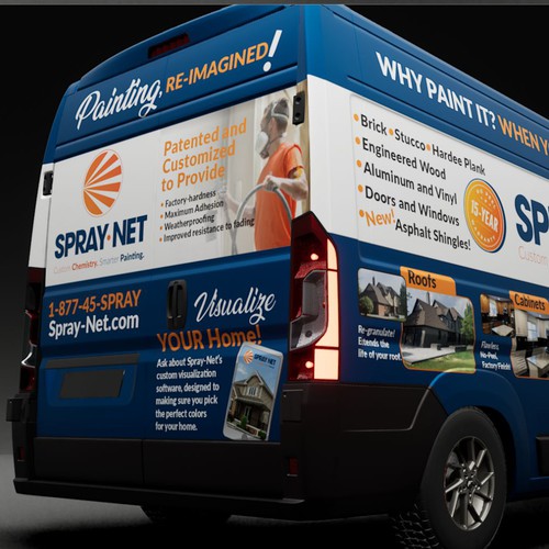 Designs | Bold, eye-catching van and trailer wraps to promote new ...