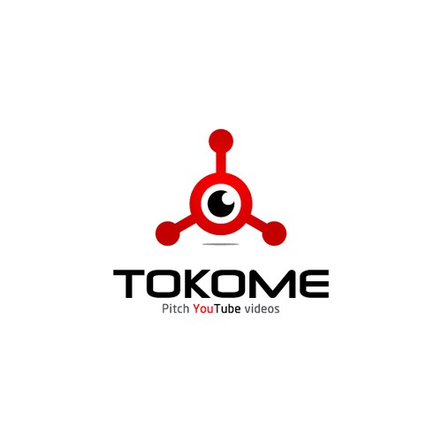 Logo for Tokome, a new vlogging application on Facebook | Logo design ...