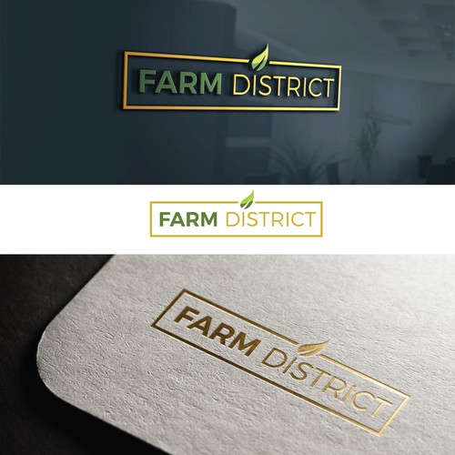 new organic based store is looking for a logo (Farm District ...