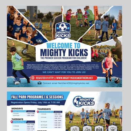 Designs | Engaging and exciting youth soccer fall season flyer ...