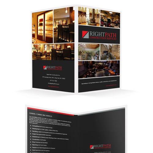 Designs | Right Path Construction looking for the Right brochure ...
