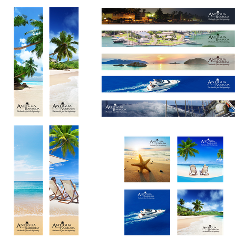 Create 9 banner ads for Cayman Islands to run in Caribbean Journal ...