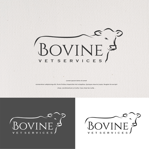 Designs | Design a bold cattle logo for Montana veterinary practice ...