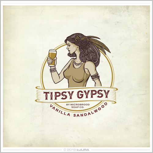 Tipsy Gypsy...a hippie dippy soap company! | Logo design contest
