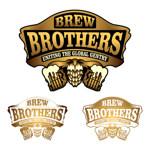 LOGO which depicts brotherhood and beer! | Logo design contest