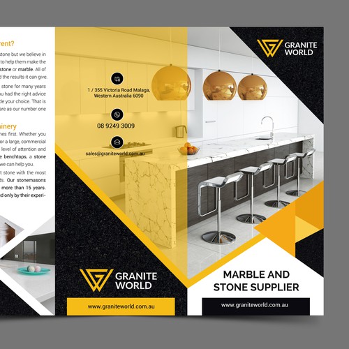 Captivating brochures for Granite World | Brochure contest