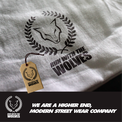 Run With The Wolves Clothing Logo | Logo design contest