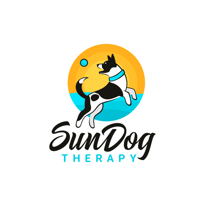 SunDog Therapy needs a modern and unique logo with a dog | Logo design ...