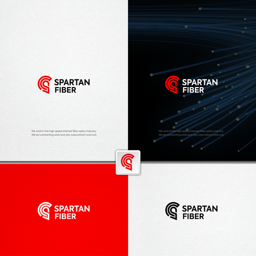 Designs | Clean streetwear style logo for a fiber optic contracting ...