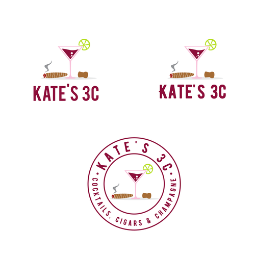 Kate' Triple C Bar needs a feminine, attractive Logo | Logo & brand ...