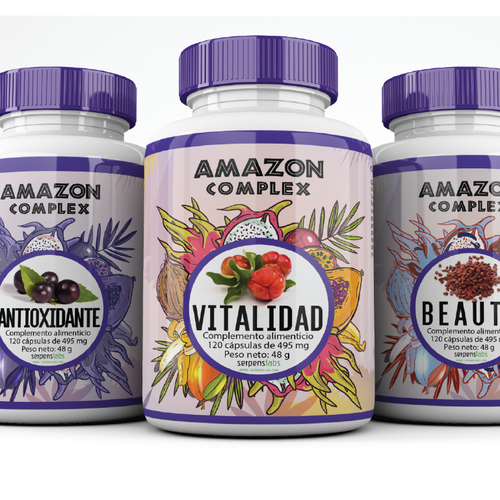 Designs | Amazon Complex | Product label contest