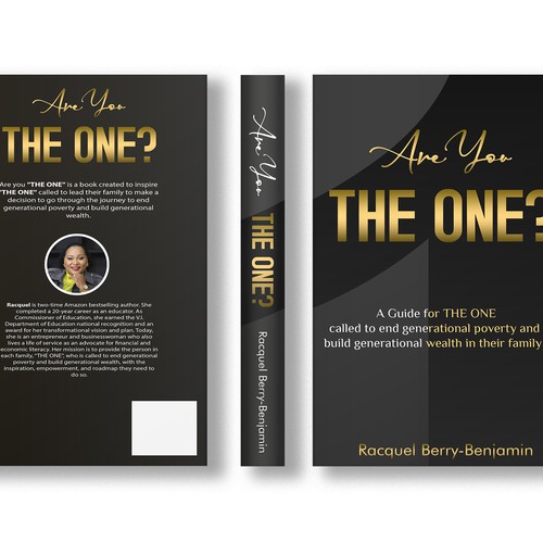 Designs | THE ONE | Book cover contest