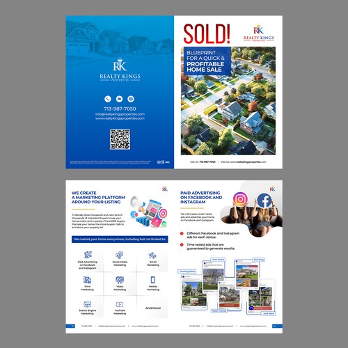 Designs | Real Estate Booklet Layout Needed | Brochure contest