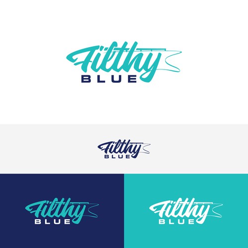 Designs | A brand logo for my company “filthy blue”, marketed towards ...