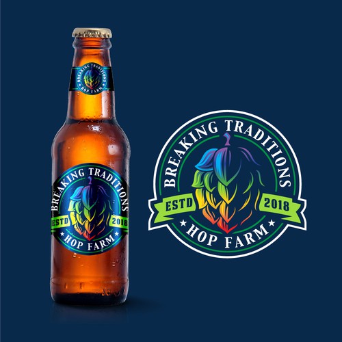 Designs | Breaking Traditions Hop Farm Logo | Logo design contest