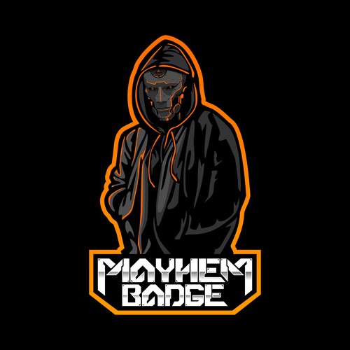 Hoodie with Robot Face for Hacker Convention (DefCon) | Logo design contest