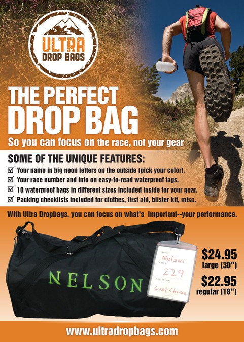 Create a sales flyer for Ultra Drop Bags | Print or packaging design ...