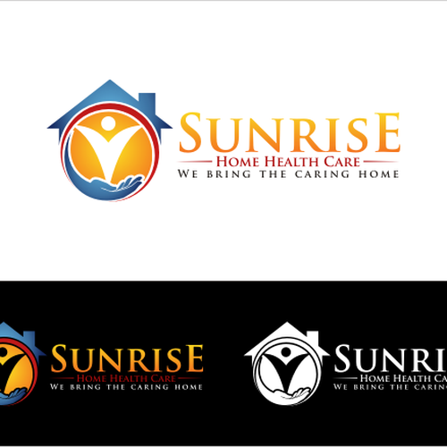 Create bold and modern logo for home health care company | Logo design ...