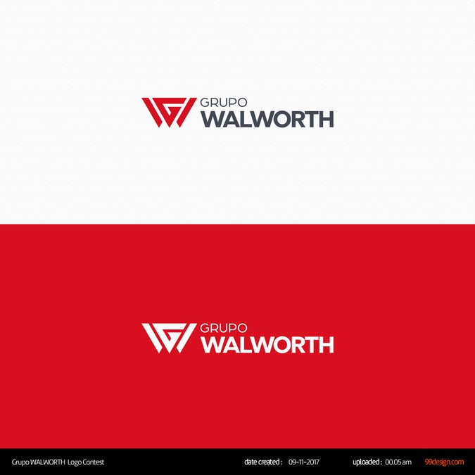 Logo Grupo Walworth | concurso Design de logotipos
